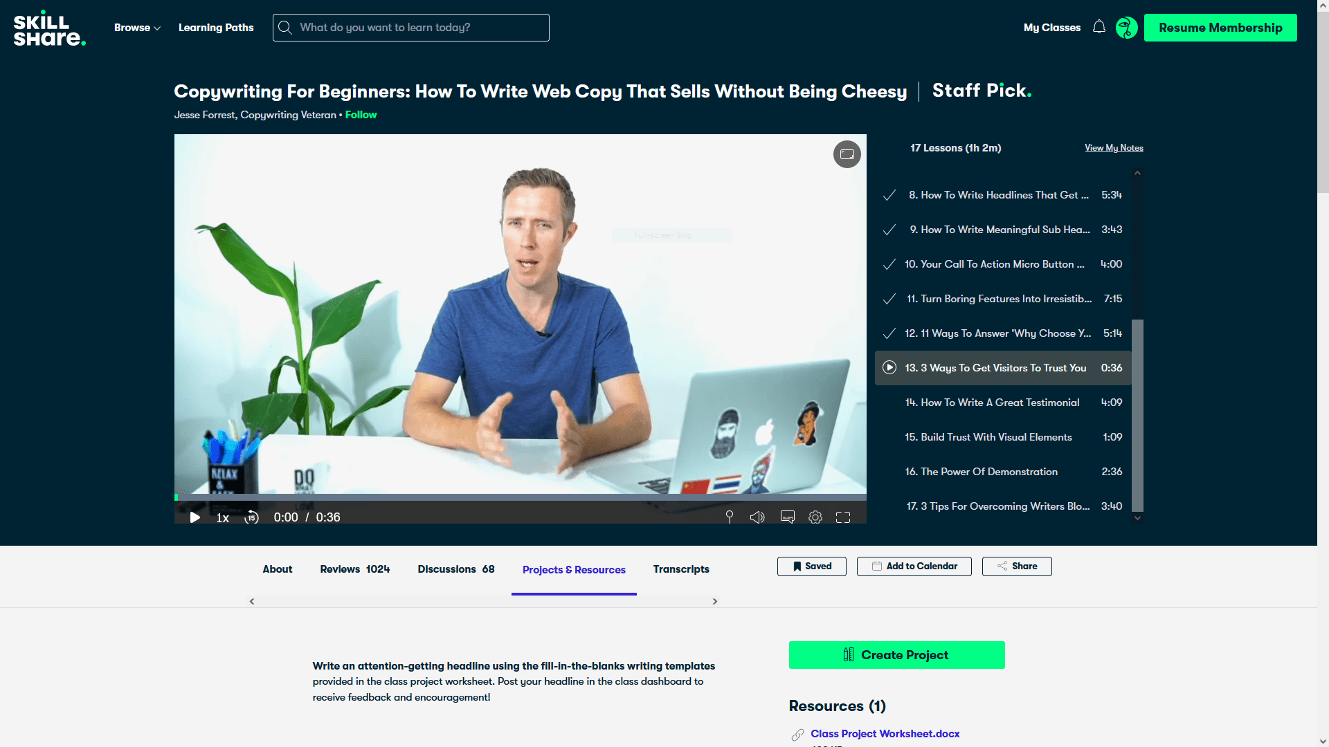 Skillshare Review: Is Skillshare worth it?
